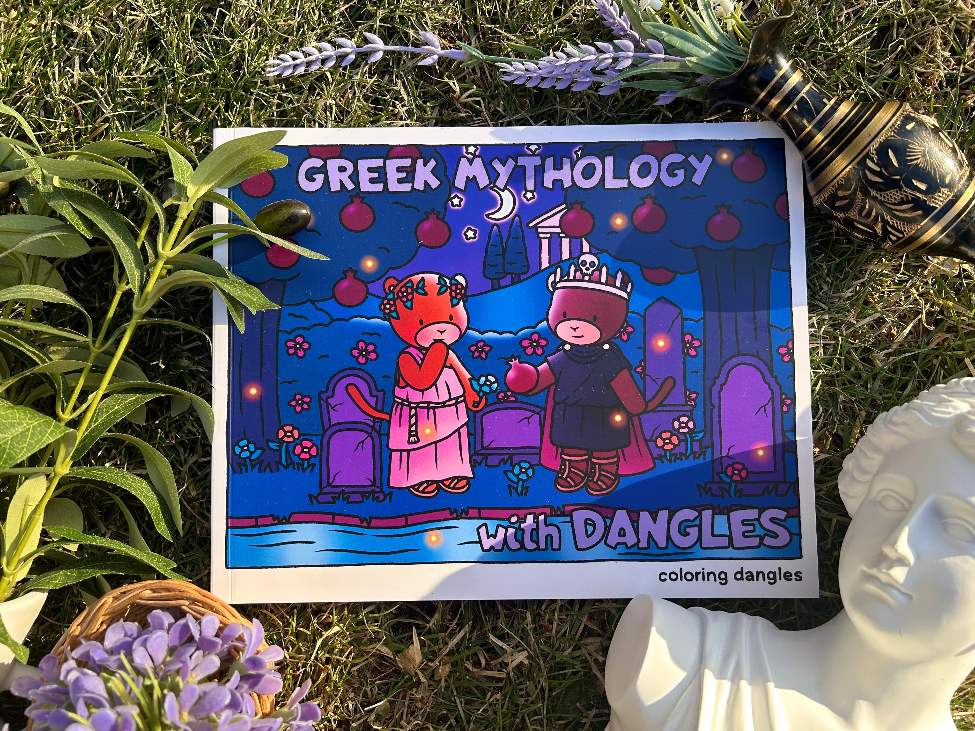 Greek Mythology Coloring Book – Coloring Dangles
